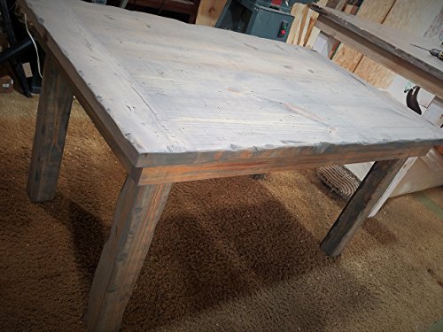Farm Table with Spindle Legs - Solid Wood Trinity Class Table