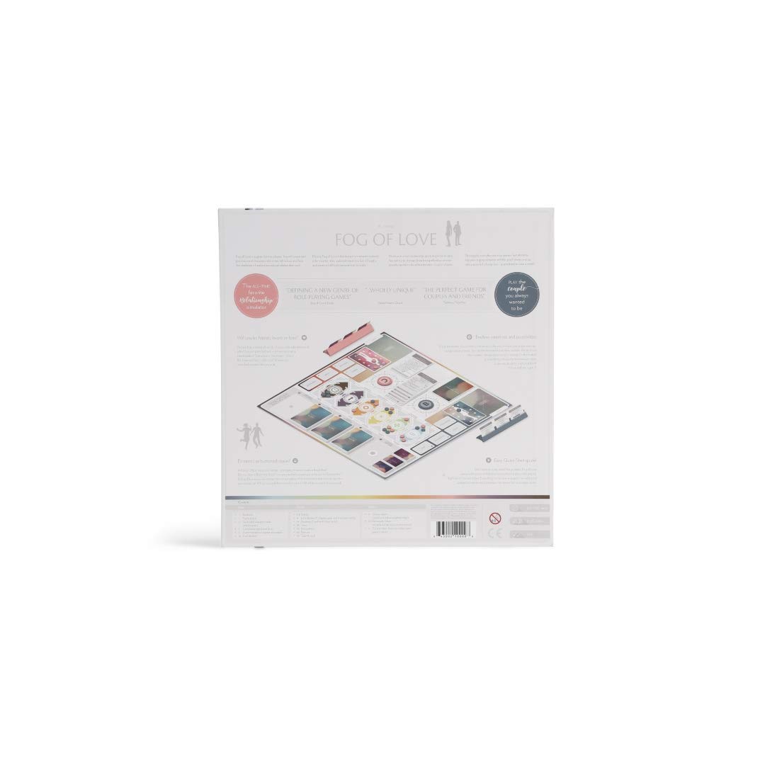 Hush Hush Projects Fog of Love Board Game Male-Female Cover Multicolor