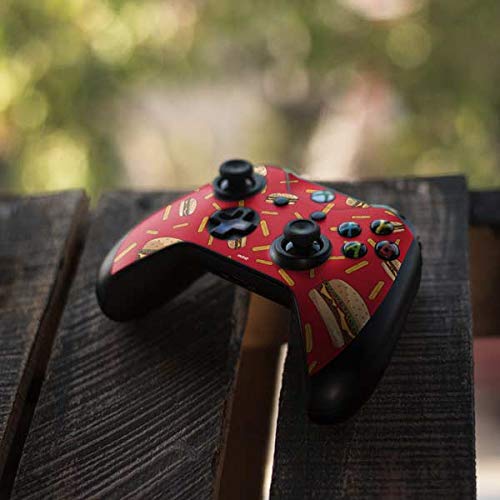 Skinit Decal Gaming Skin Compatible with Xbox One S Controller - Originally Designed Burgers and Fries Design