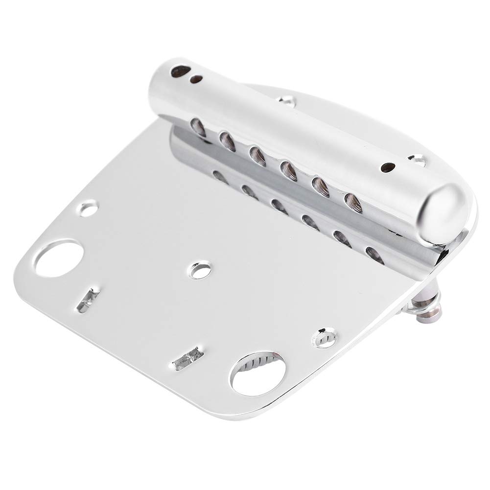 plated Copper-zinc Alloy Tremolo Vibrato Tailpiece Bridge Set for Mustang Guitar Replacement Parts. Mustang Tailpiece Mustang Tremolo Mustang Bridge