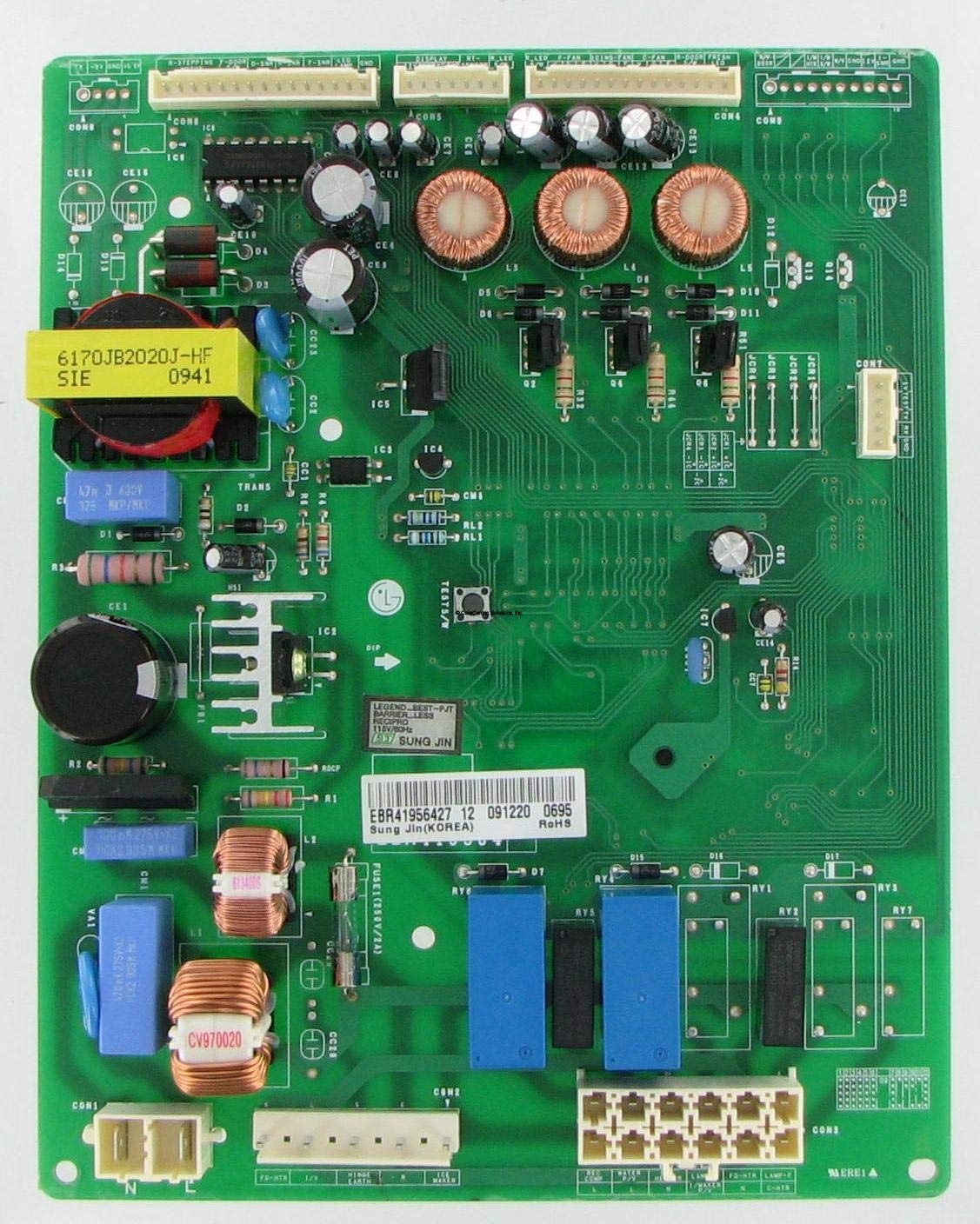 CoreCentric Remanufactured Refrigerator Electronic Control Board Replacement for LG EBR41956427