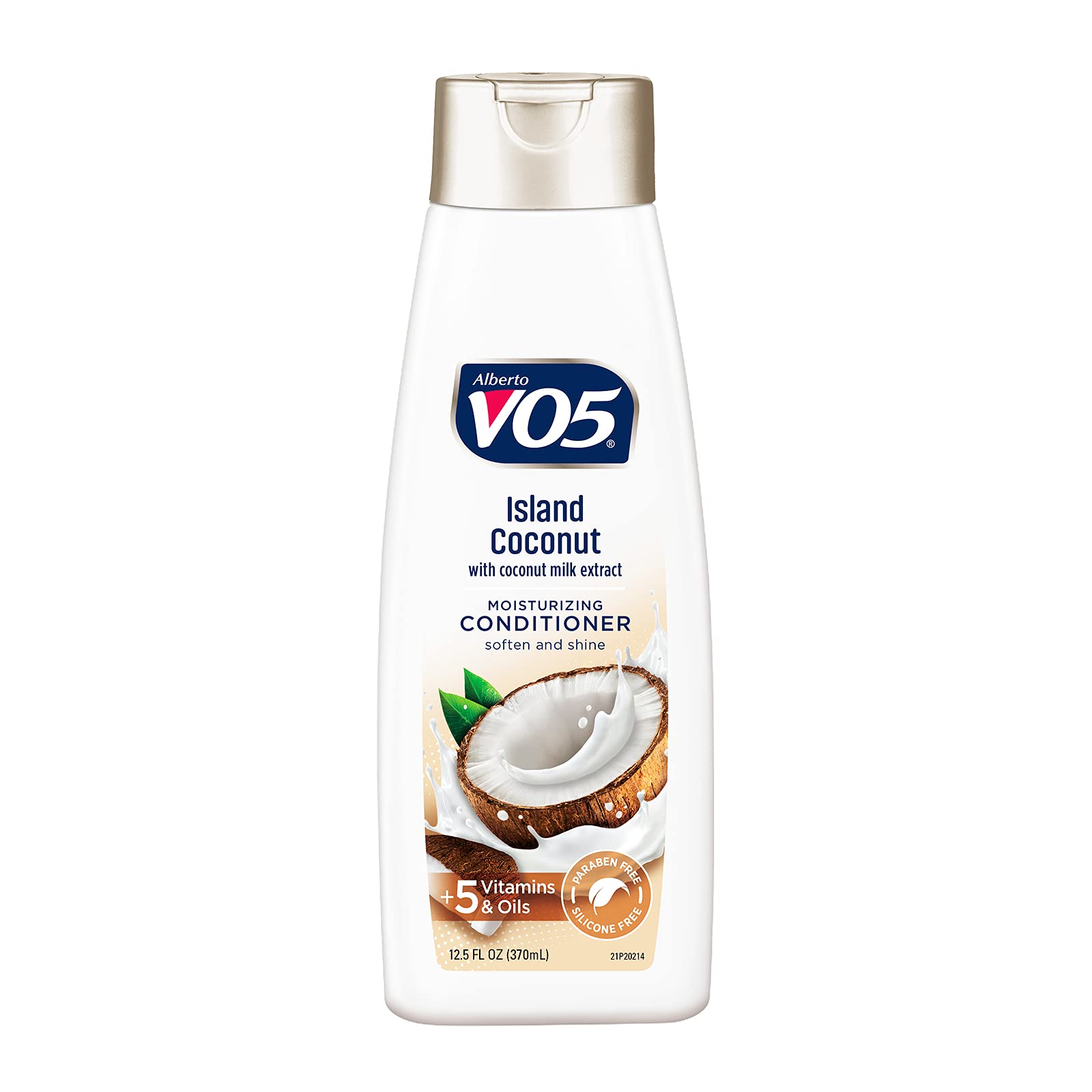 VO5 Conditioner Silky Experience Island Coconut 12.5 Oz (Packaging May Vary)
