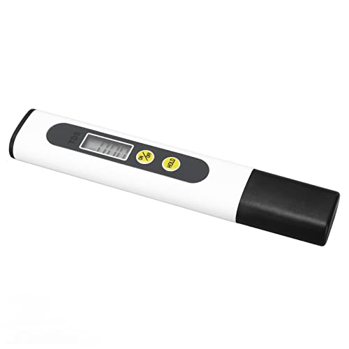 Digital TDS Meter, Water Quality Tester Portable Fast Sensitive 0 to 9990ppm for Aquarium for Drinking Water