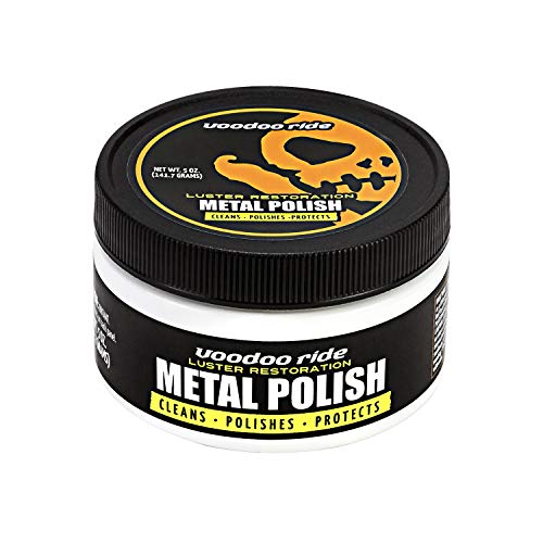 Voodoo Ride Luster Restoration Multi-Purpose Metal Polish with Protective Layer of Polymers 5 Fluidounces