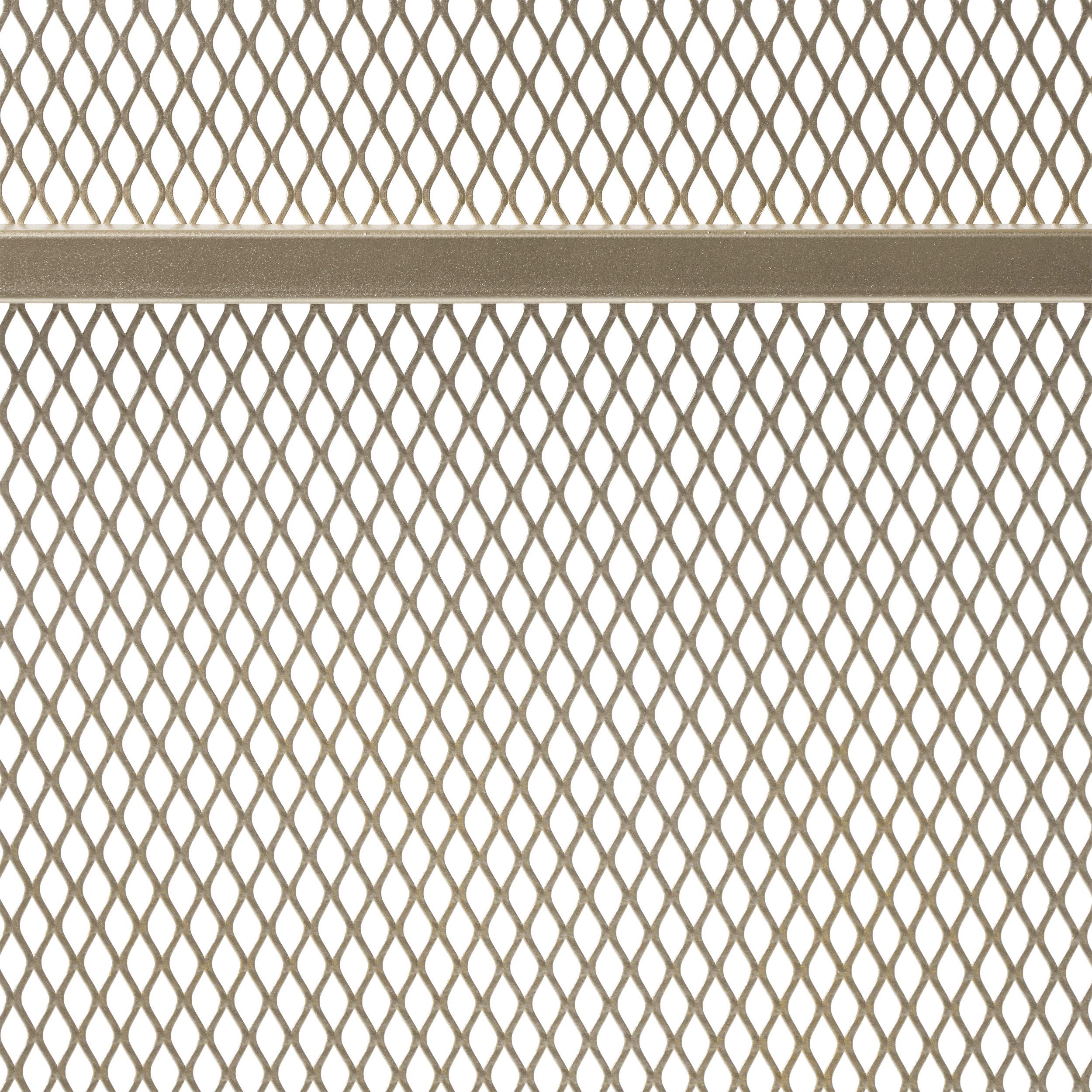 Christopher Knight Home Markus Modern Single Panel Iron Firescreen, Gold Finish