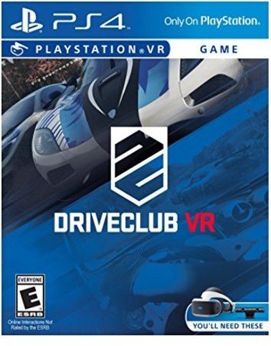 PlayStation VR Racing Complete Bundle (5 Items): PlayStation VR Headset, PSVR Camera, PSVR Gran Turismo Bundle Game, PSVR Wipeout Omega Collection Game and PSVR Driveclub Game