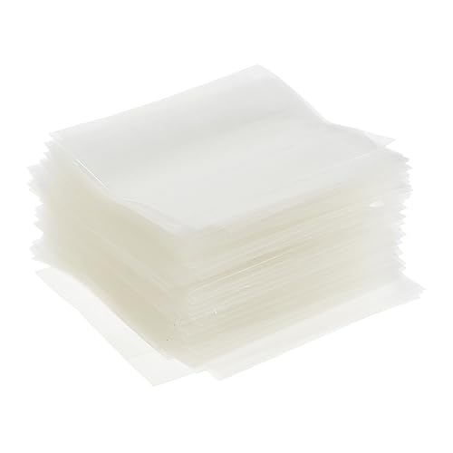 ULTECHNOVO 2000pcs Wrap Clear Packaging Bags Plastic Packaging Bags Heat Shrink Bags Food Wrap Film Heat Seal Shrink Shrinkable Wrapping Bag Pvc Heat Shrink Bag Packaging Film Household Gift