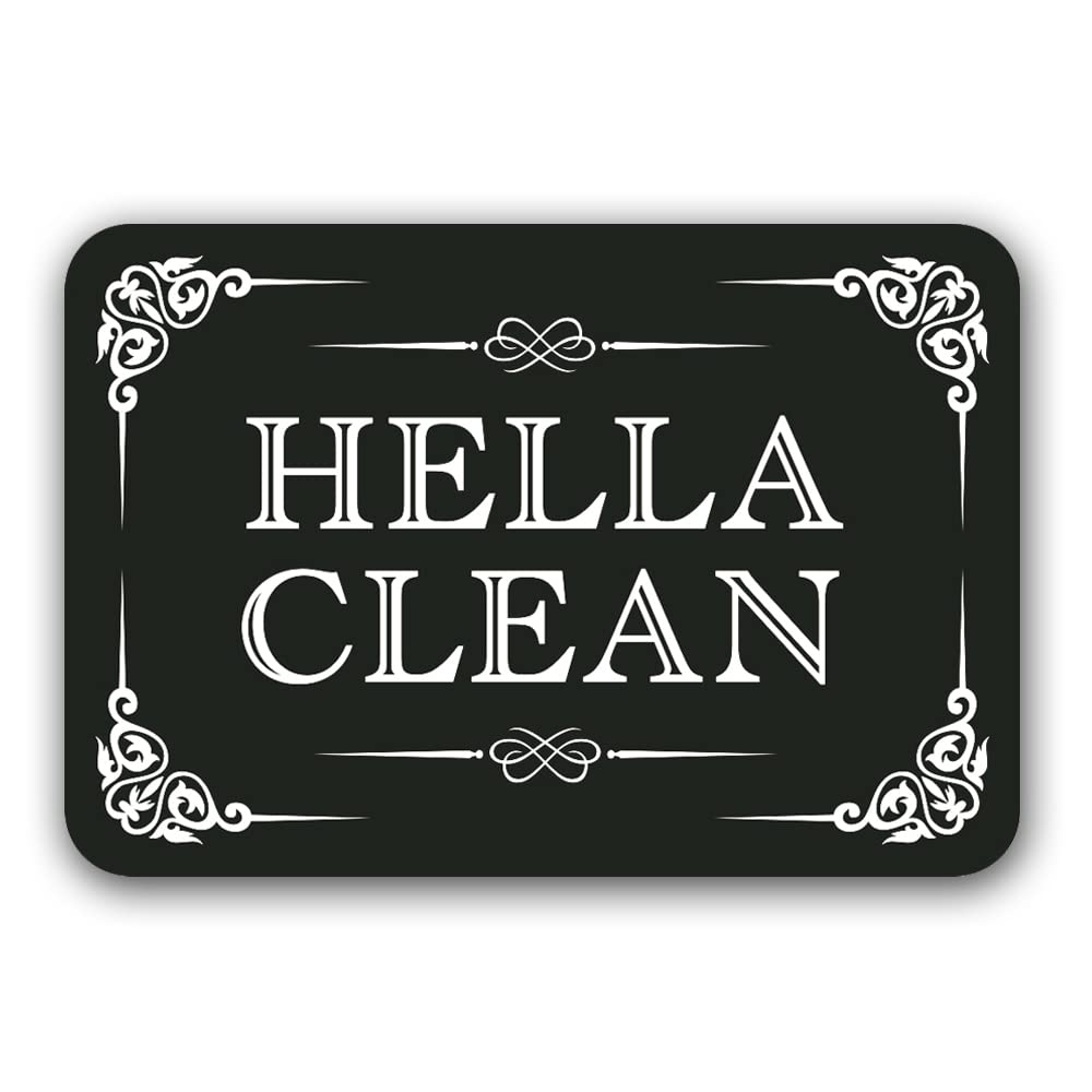 Dishwasher Magnet Clean Dirty Sign QMMD Hella Clean and Dirty Af Magnet Clean Dirty Magnet for Dishwasher