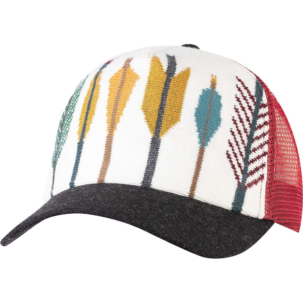 Pistil Womens Quiver Trucker Hat, Ivory, One Size