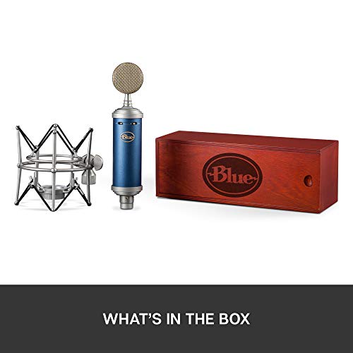Blue Microphone Bluebird SL XLRCardioid Condenser Microphone for Recording, Streaming, Podcasting, Gaming, Mic with Large Diaphragm Cardioid Capsule, Shockmount and Protective Case