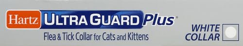 Hartz UltraGuard Plus Water Resistant 7 Month Protection Breakaway Flea & Tick Collar for Cats (3270094268)