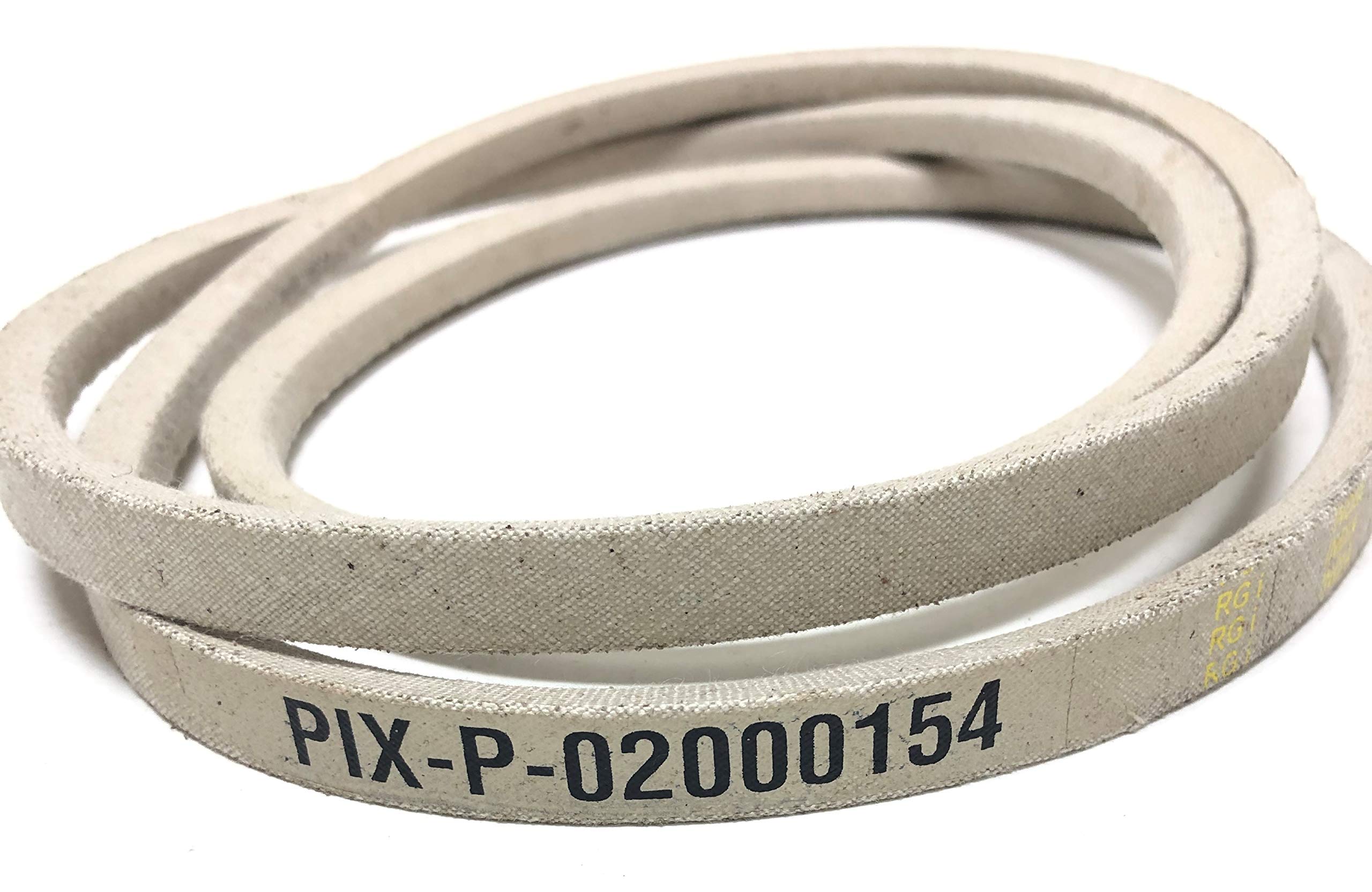 PIX Belt Made with Kevlar to FSP Specs - Compatible with: MTD, Cub Cadet Belt Number 02000154, 02000154P: Simplicity 1717397, 1717397SM: Case 1979607C1, 210628C1