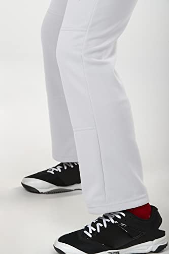 WILSON Boys' P202 Open Bottom Pant, Team White, Large