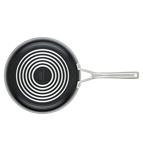 KitchenAid Hard Anodized Induction Nonstick Frying Pans/Skillet Set, 3 Piece - Matte Black