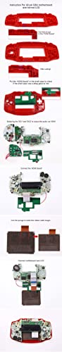 SRPJ(SRPJ) GBA HDMI Adapter for Professional and Soldered Modification Experienced Users: for Gameboy Advance 40 Pin TV Output Kit, Japanese Installation Manual [432468]