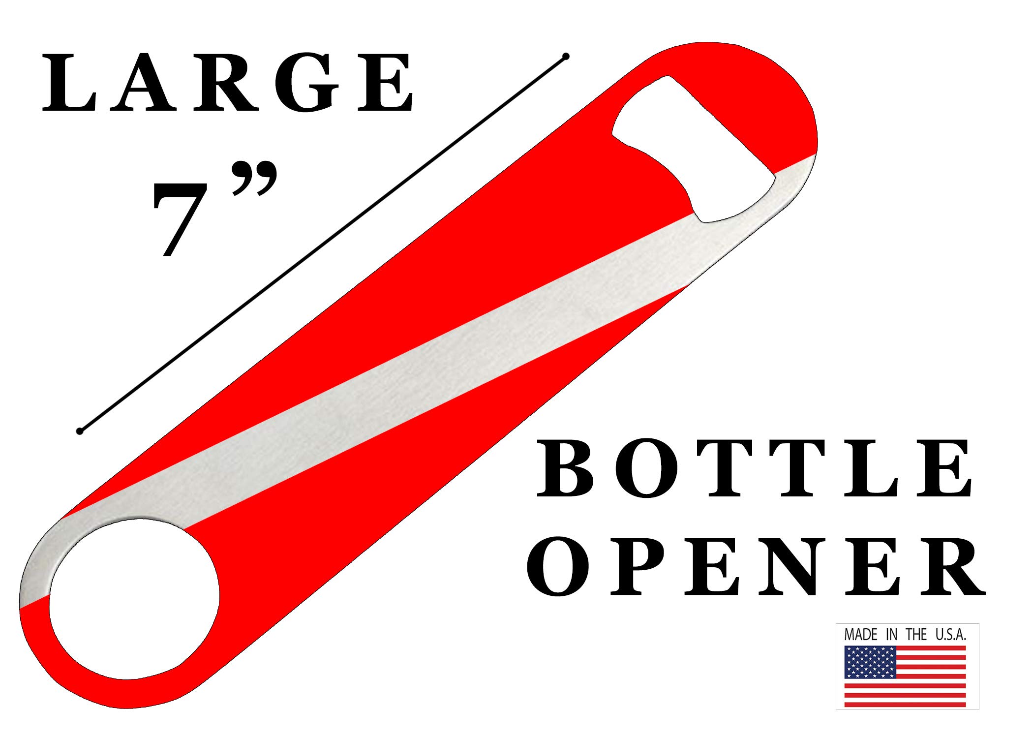 Diver Down Flag Speed Bottle Opener Heavy Duty Gift Scuba Diving