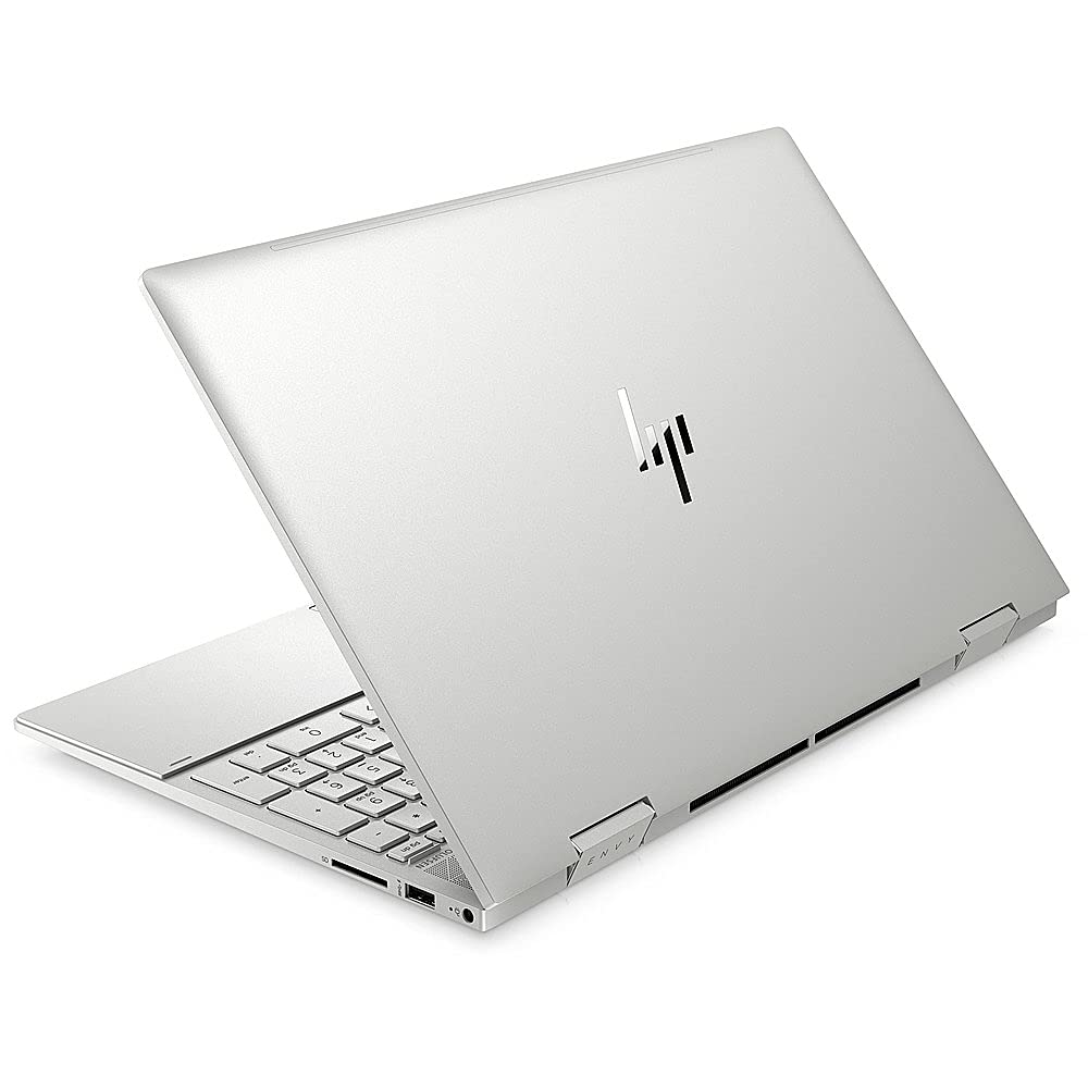 HP Envy x360 15 Premium 2-in-1 Laptop I 15.6" FHD IPS Touchscreen I 11th Gen Intel 4-Core i5-1135G7 (>i7-10710U) I 24GB DDR4 1TB SSD I Fingerprint Backlit USB-C HDMI Win10 Silver + 32GB MicroSD Card