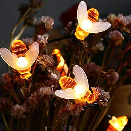 ZSMPY Fairy Lights Solar Led Fairy Lights String Light 8 Flashing Mode Outdoor/Indoor Decorative Light for Garden Home Wedding Party Christmas Halloween Decoration Lights String