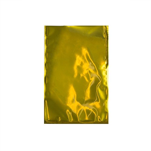 UltraSource Vacuum Chamber Pouches, Gold Foil, 8" x 12" (Pack of 1000)