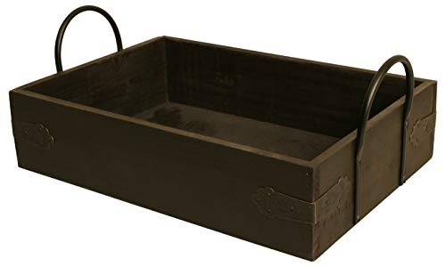 Wald Imports 8539/SM Wood Tray, 12 Inch, Brown
