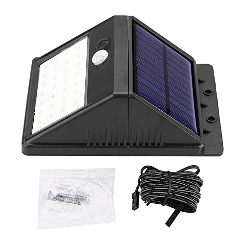 Solar Sensor Light, Waterproof Garden Light Solar Powered Light 3 Modes Wall Light for Home Garden