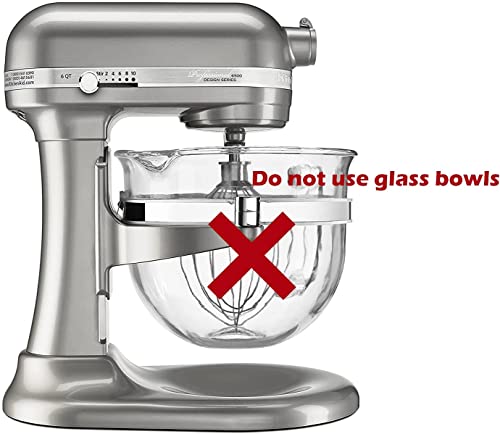 GVODE Paddle Attachment for Kitchenaid 5plus/6Qt Tilt-Head Mixer, Polished 18/8 Stainless Steel Flat Beater for Kitchenaid Stand Mixer, Flat Beater Replacement Accessories,No Coating,Dishwasher Safe