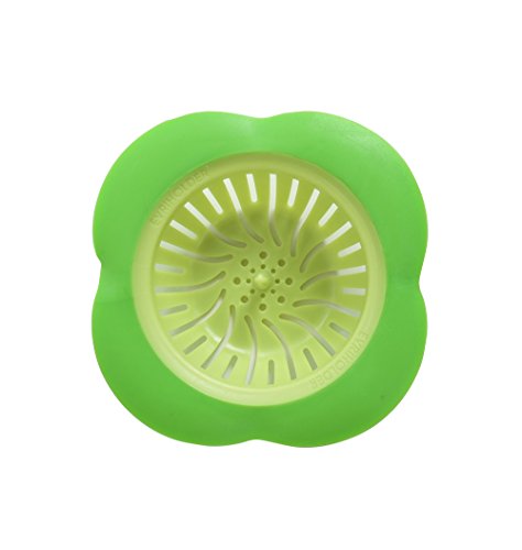 Evri-Sink Sink Strainer with Large Wide Rim, Tool for Kitchen Sinks, Fits Most Standard Kitchen Sinks, Offered a Set of Two, Colors May Vary