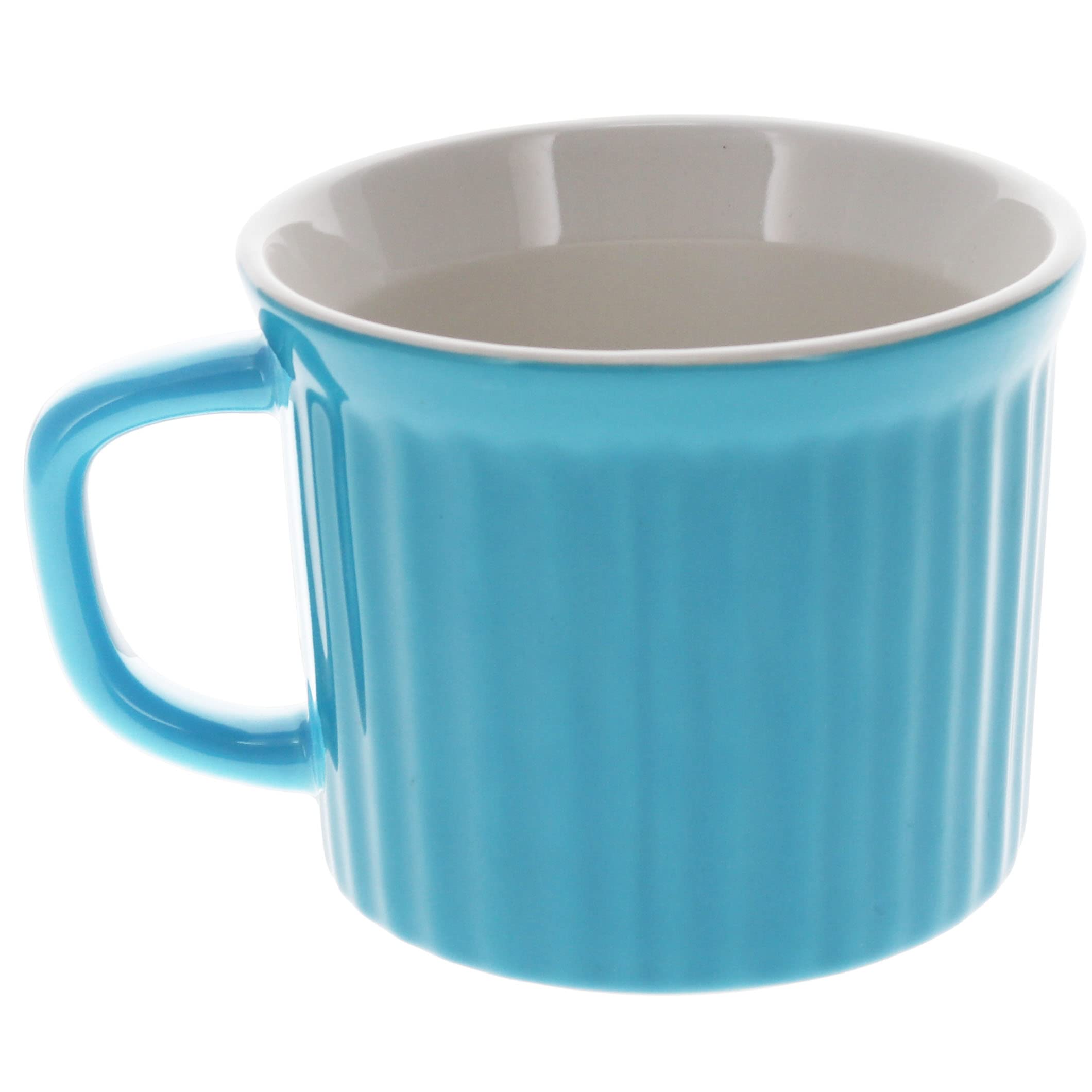 CorningWare 20oz Pool Blue Round Soup Meal Mug - 2 Pack
