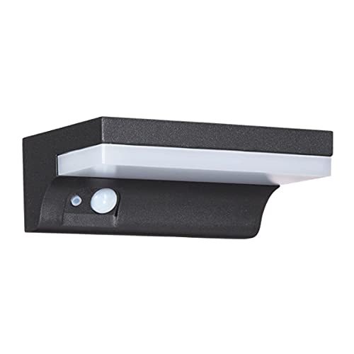 ZXHFDC LED Induction Wall Light Courtyard Garden Fence Outdoor Landscape Light Outdoor Waterproof Solar Home Wall Spotlight