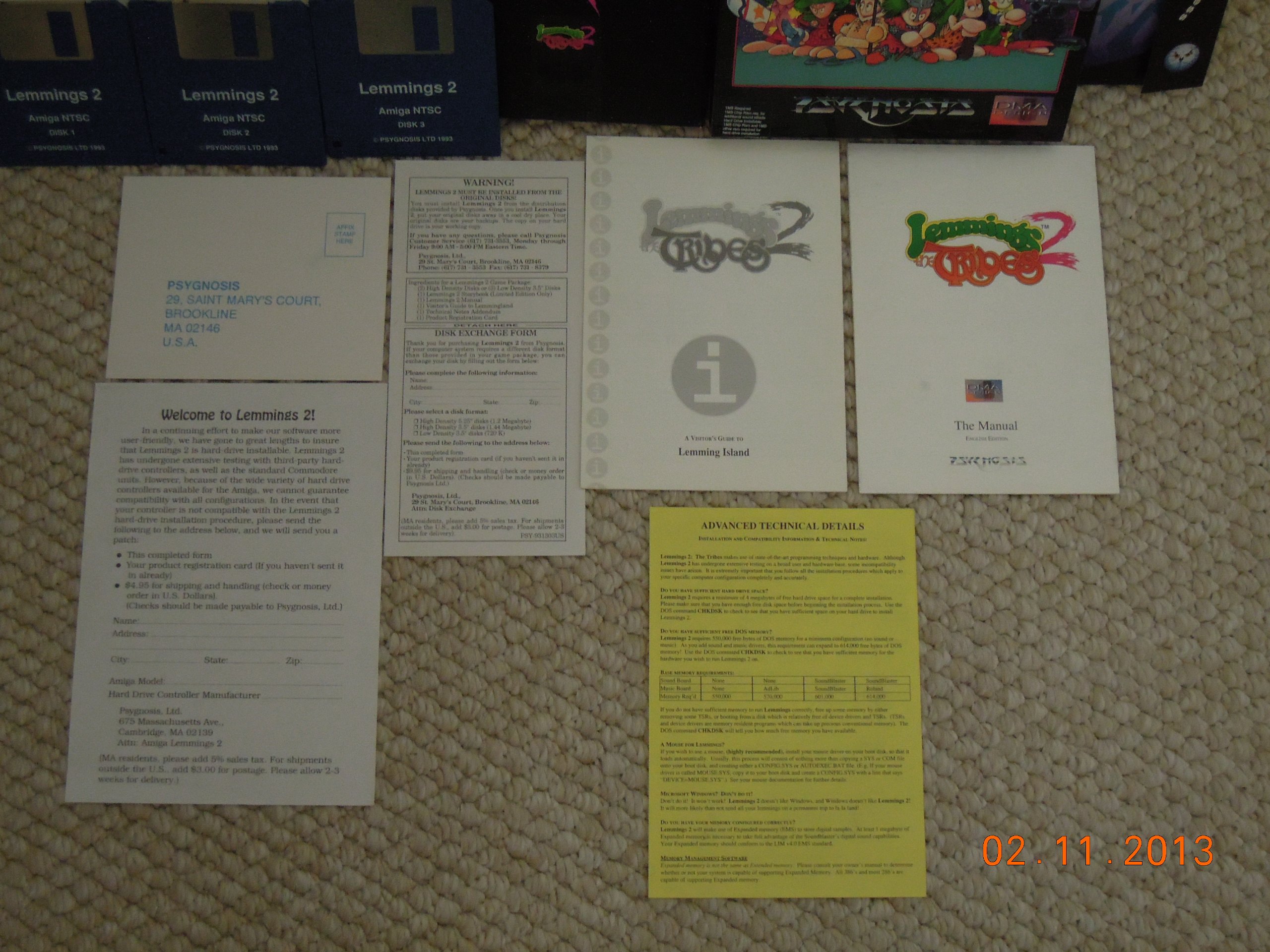 Lemmings 2: The Tribes - Commodore Amiga