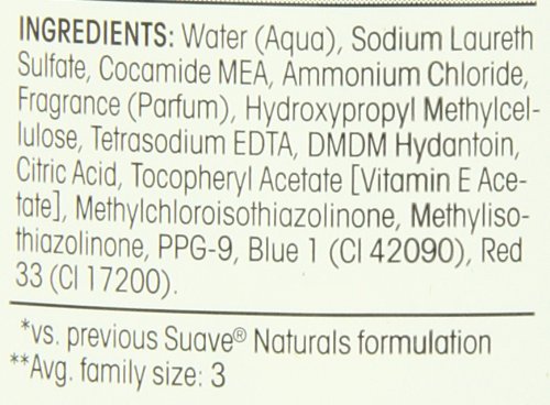 Suave Essentials Formerly Naturals Shampoo, Daily Clarifying - 22.5oz.
