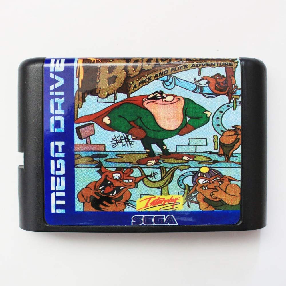 Spire Boogerman A Pick And Flick Adventure 16 bit SEGA MD Game Card For Sega Mega Drive For Genesis