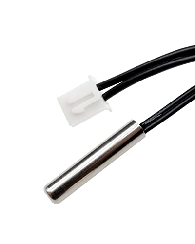 diymore 10K Temperature Sensor Probe 10K 2Meter Temperature Probe,3PCS Stainless Steel 3950 NTC Waterproof Temp Sensor Probe, Digital Temperature Transmitter Extension Cable