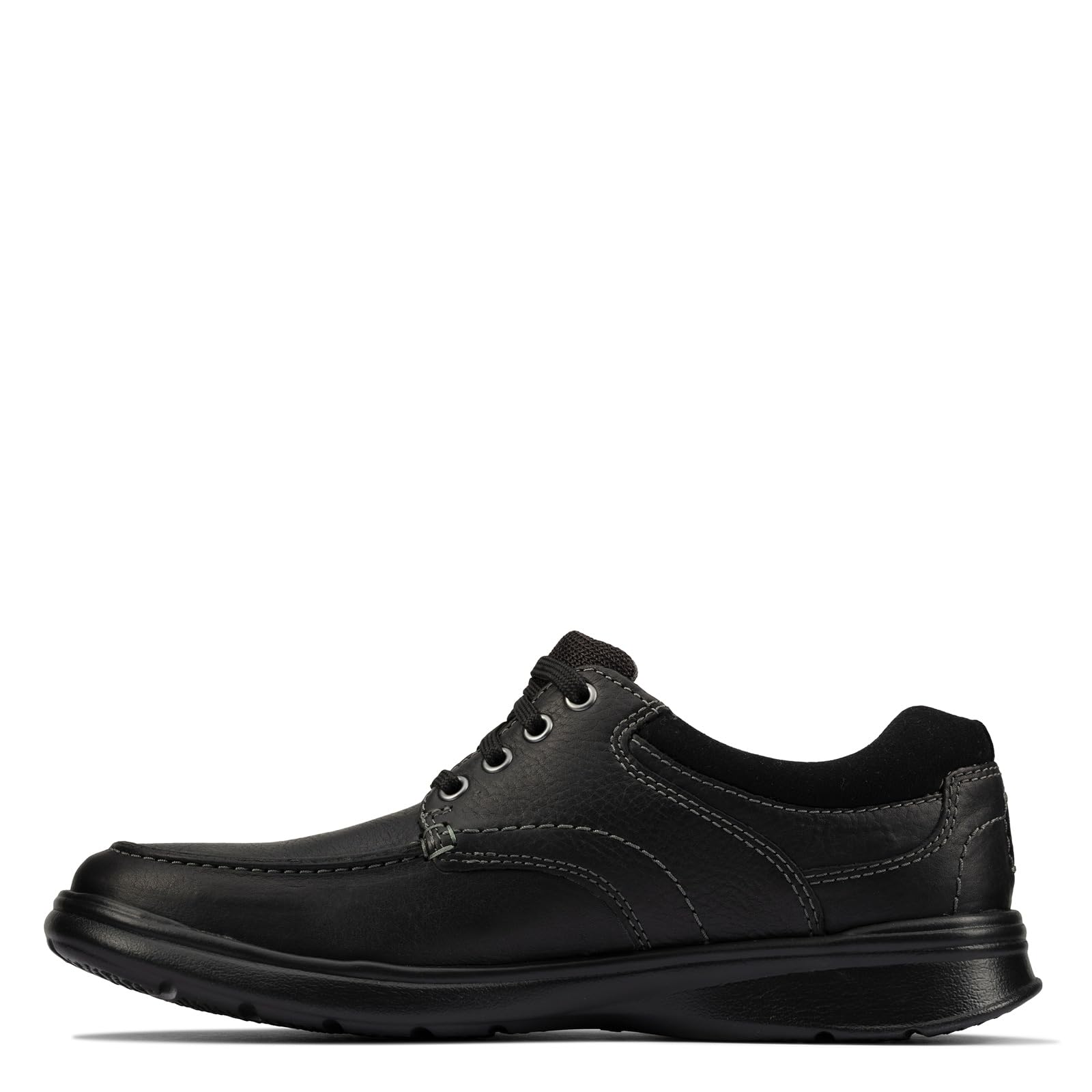 Clarks Men's Cotrell Edge Oxford, Black Oily Leather, 11 D-Medium US