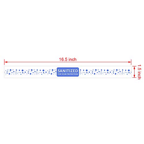 ESSENTIAL- Printed Toilet Seat Band 16-1/2" Wide X 1-1/2" Deepuse In Hotels And Motels (Case Of 1000)