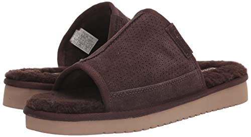 Koolaburra by UGG Men's DAWSEN Slipper, Chocolate Brown, 11