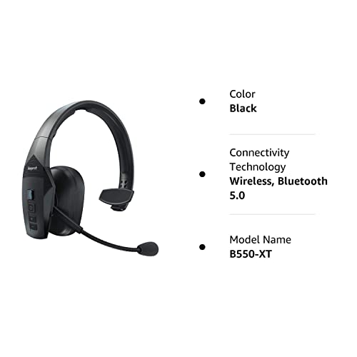 BlueParrott B550-XT, 100% Voice-Controlled Headset (Renewed)
