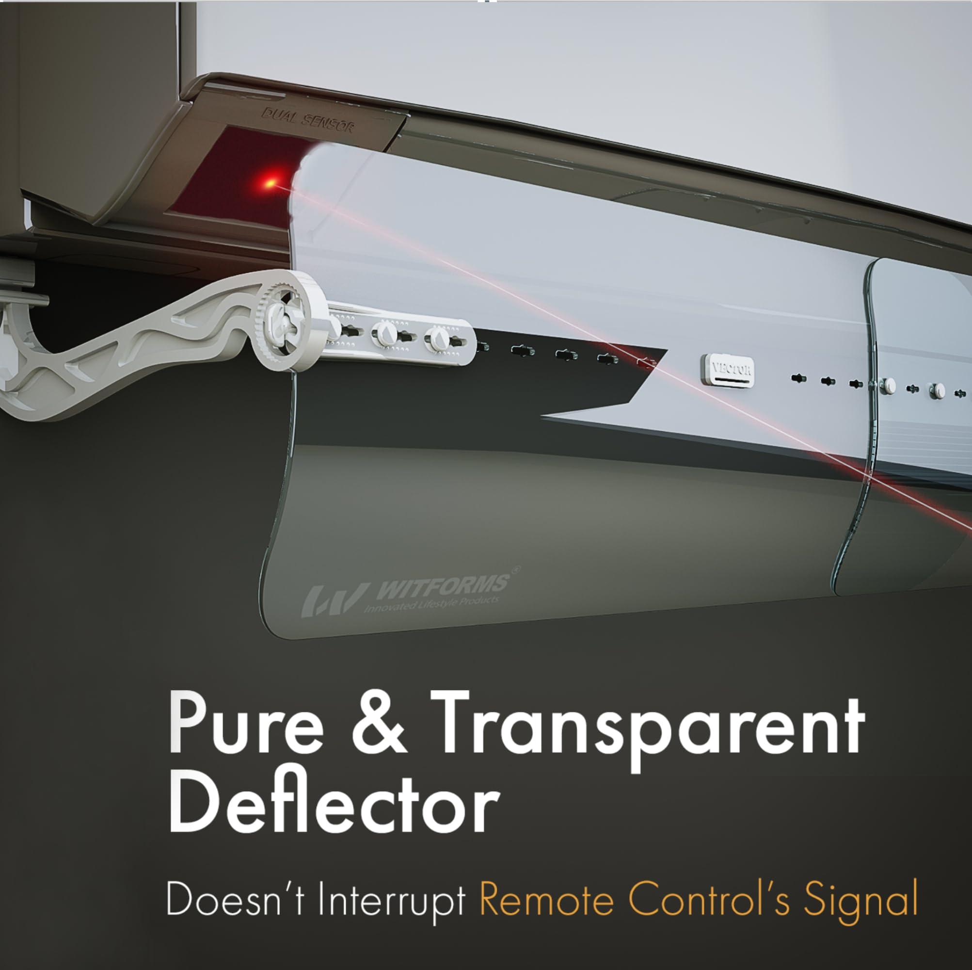 WITFORMS/CLASSIC - Adjustable AC air deflector suitable for Split air conditioners. Enhance cooling and heating circulation