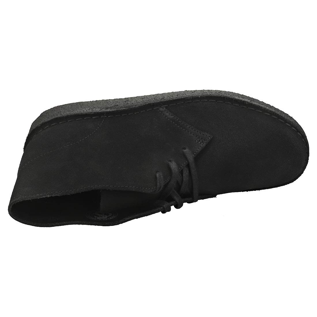 Clarks ORIGINALS Mens Desert Coal Suede Black Boots 8 US