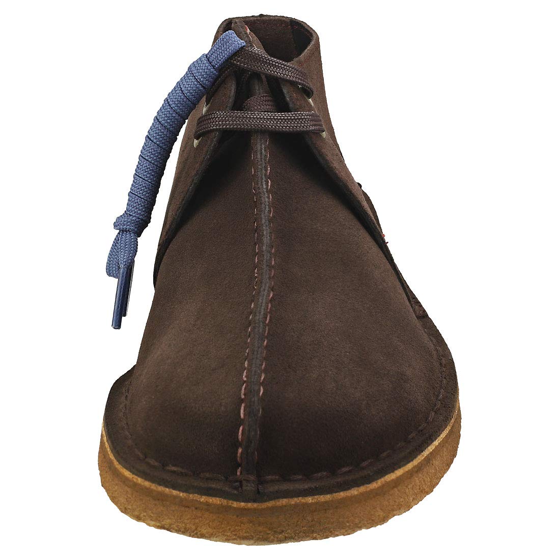 Clarks Originals Mens Desert Trek Suede Dark Brown Shoes 10 US