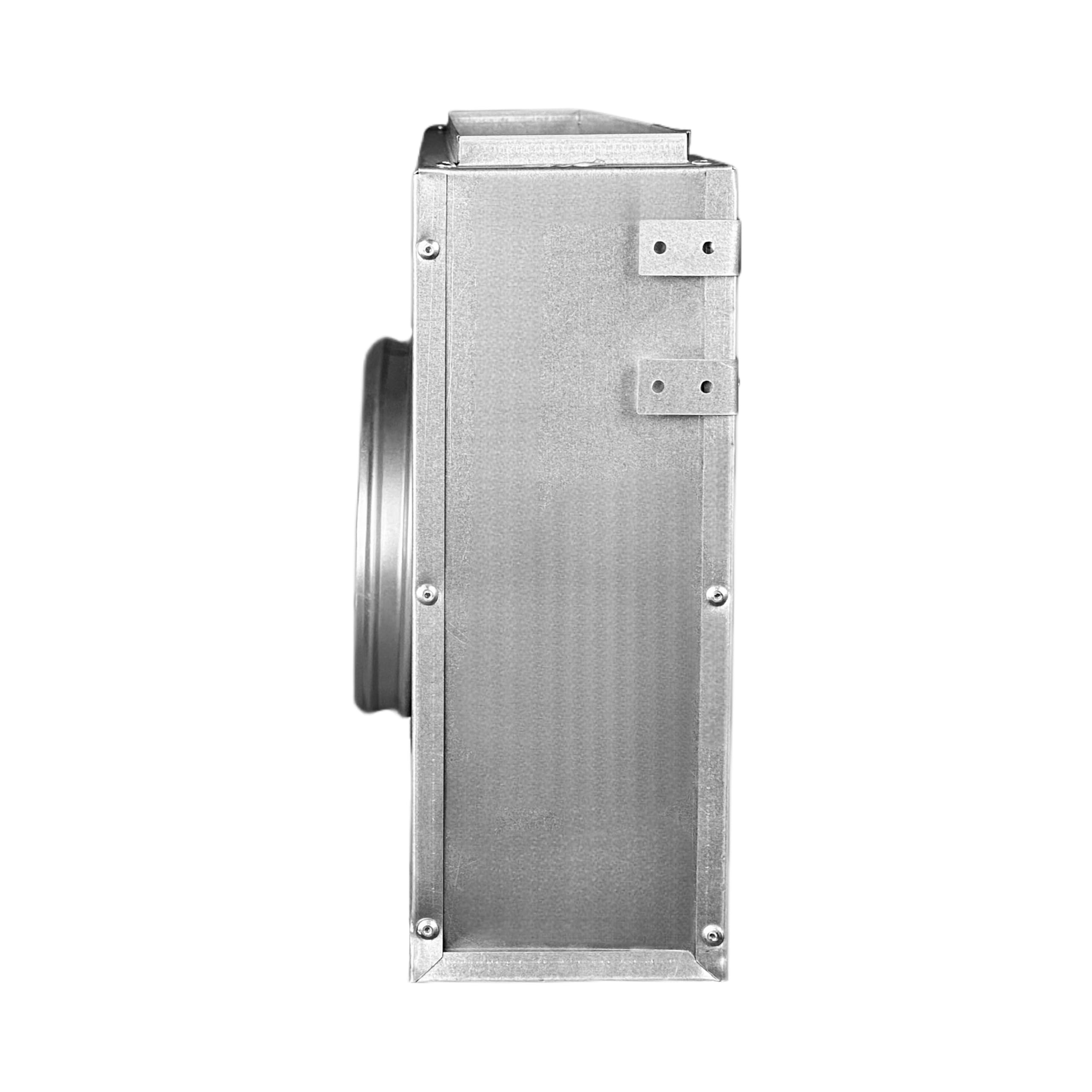 BUILDMART - 36" Plenum Box for [36" Linear Slot Diffuser - (2 Slot) Double Slot] Premium Insulated Plenum Box for Heating and Cooling - Texas Buildmart