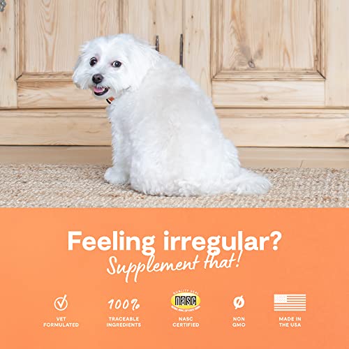 Open Farm Probiotic Chews, Dog Supplement, Dog Vitamins, Supports Normal Flora and Bowel Movement Using Traceable and Vet-Approved Ingredients, 12.7 oz, 90 Count