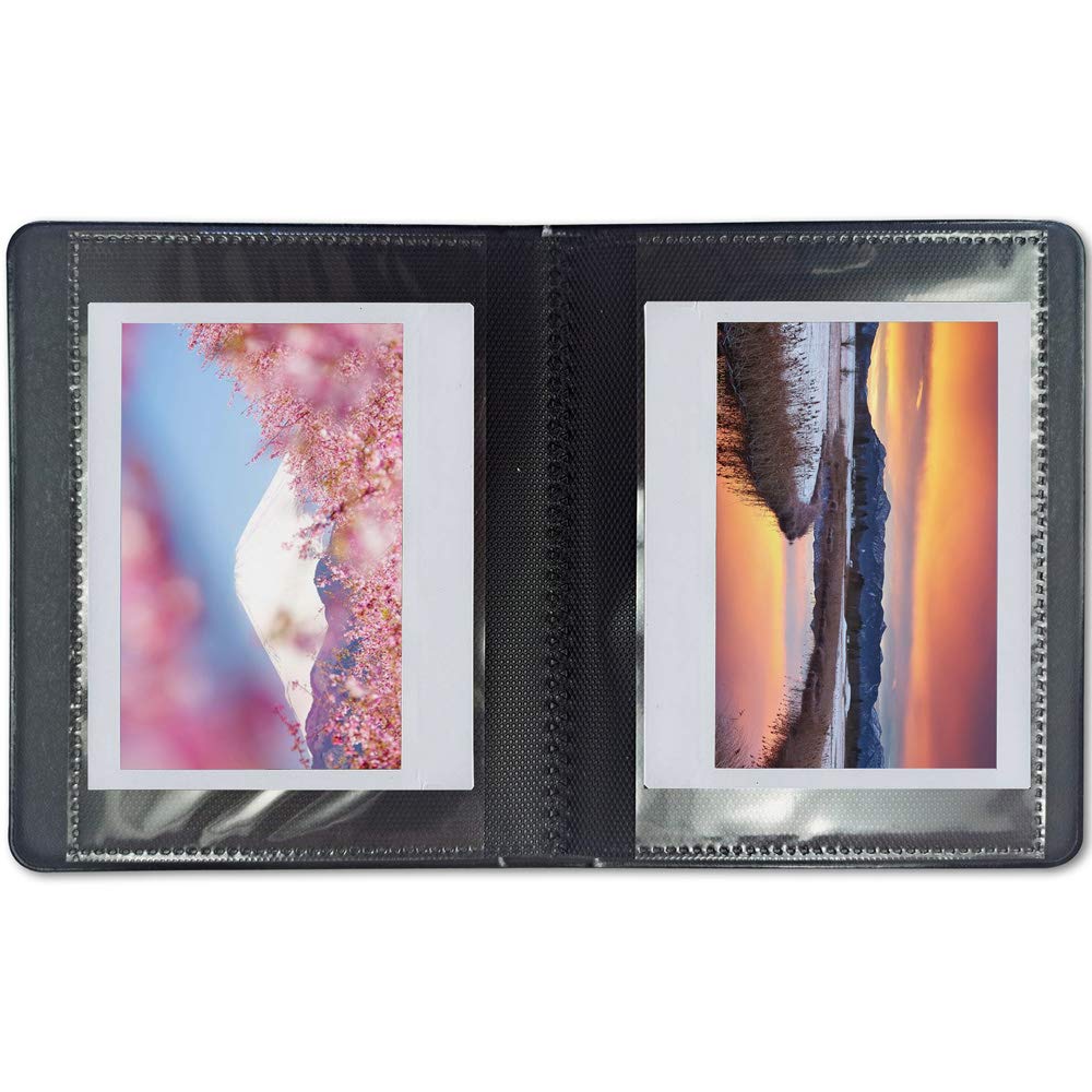Polaroid Color Film for 600 Color Frame + Pink Album holds 32 photos + Cleaning Cloth