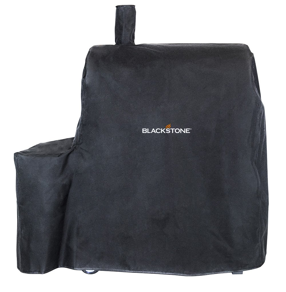 Blackstone 1626 Kabob Cover Heavy Duty 600 D Polyester Weather and Water Resistant with Reinforced Corners Griddle Acceossries fits Kebab Charcoal Grill with Shelf Attached