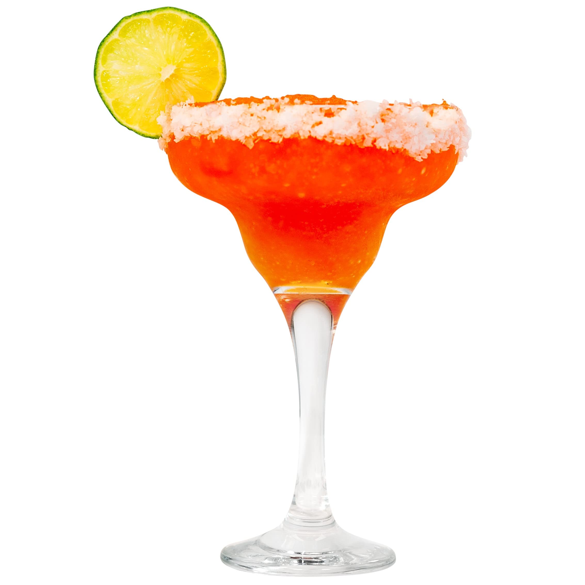 Vikko Margarita Glasses Set of 4, 10 Ounce, Crystal Clear Margarita Glass, Cosmopolitan Glassware for Margaritas, Frozen Drinks, Pina Coladas and Cocktails, Margarita Cups