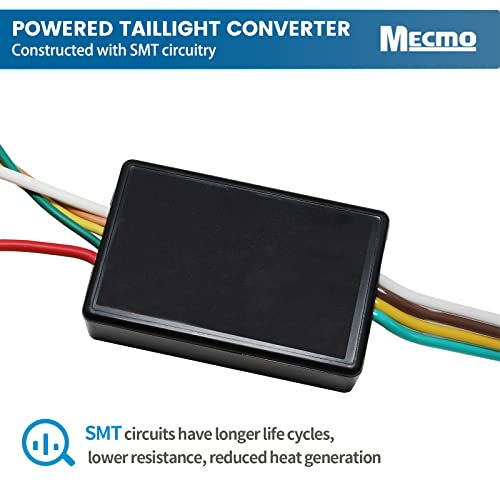 MECMO 4 Way Flat Trailer Wiring Harness for 2011-2014 Toyota Sienna & 2011-2020 Sienna SE, 56106 T-Connector, Plug-in Simple Vehicle-Side 4-Pole Flat Trailer Hitch Wiring