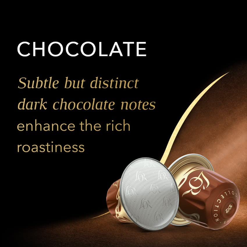 L'OR Espresso Capsules, 30 Count Variety Pack Vanilla/Chocolate/Caramel, Single-Serve Aluminum Coffee Capsules Compatible with the L'OR BARISTA System & Nespresso Original Machines
