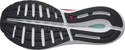 Salomon Sonic 4 Balance Running Shoes for Men, Goji Berry/White/Black, 8.5