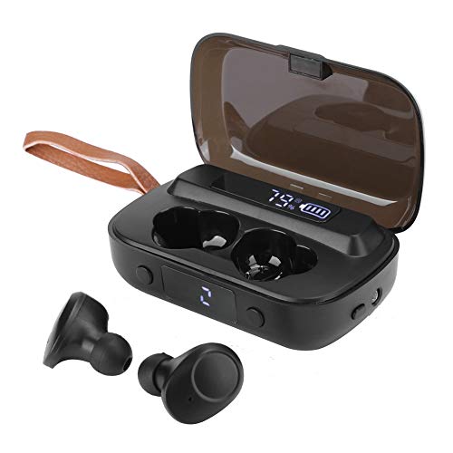 Bluetooth Earphones, A13 TWS Wireless Portable Sports Headsets Touch Control Headsets with LED Digital Power Display (with Cord)