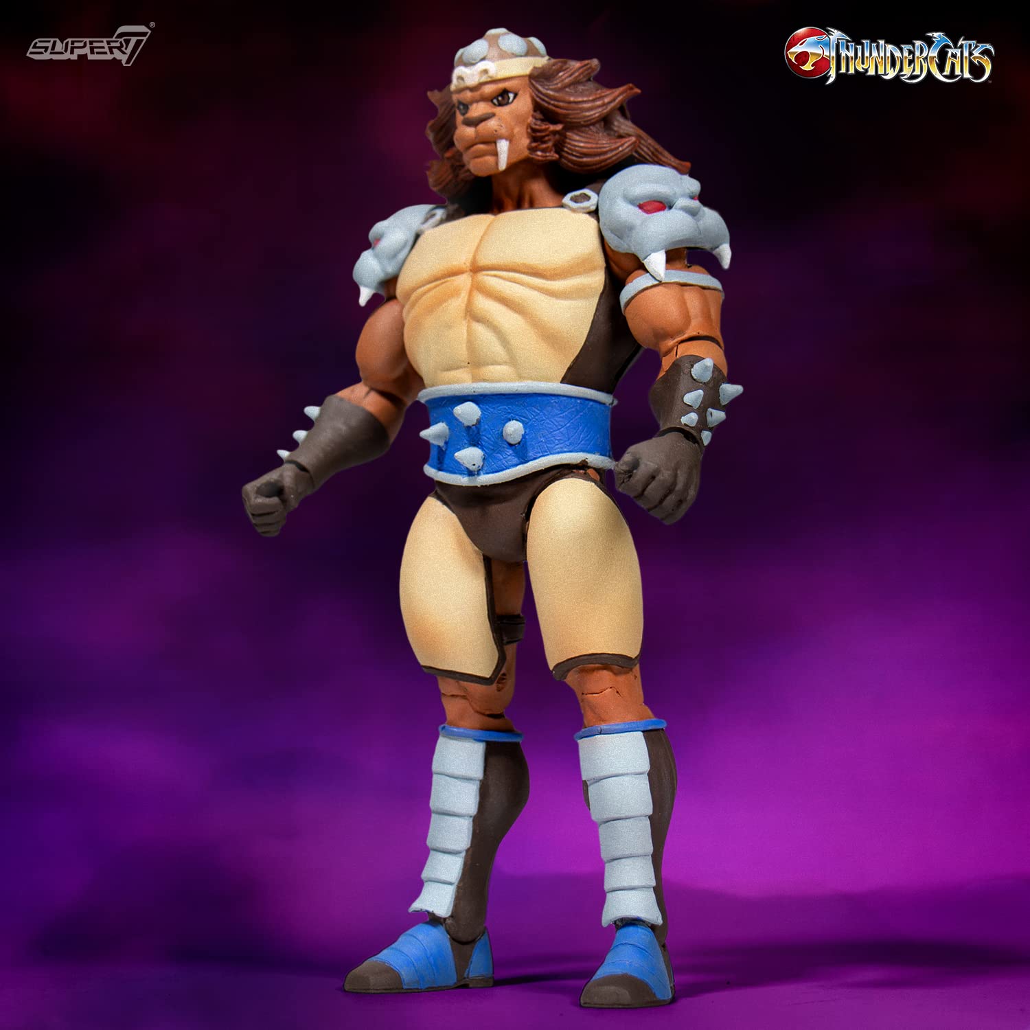Super7 ULTIMATES! Thundercats Grune The Destroyer - 7" Thundercats Action Figure with Accessories Classic Cartoon Collectibles and Retro Toys